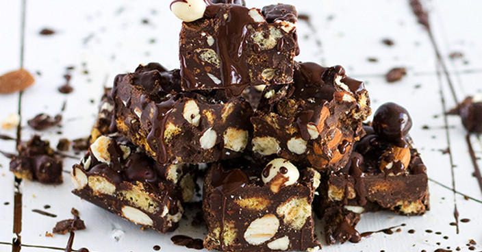 Rocky Road Chocolate Bites | Body&Fit NL